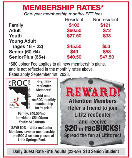 Membership Plans – Lititz Rec