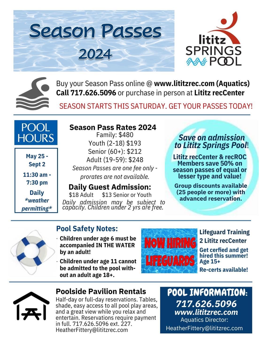 Lititz Springs Pool – Lititz Rec