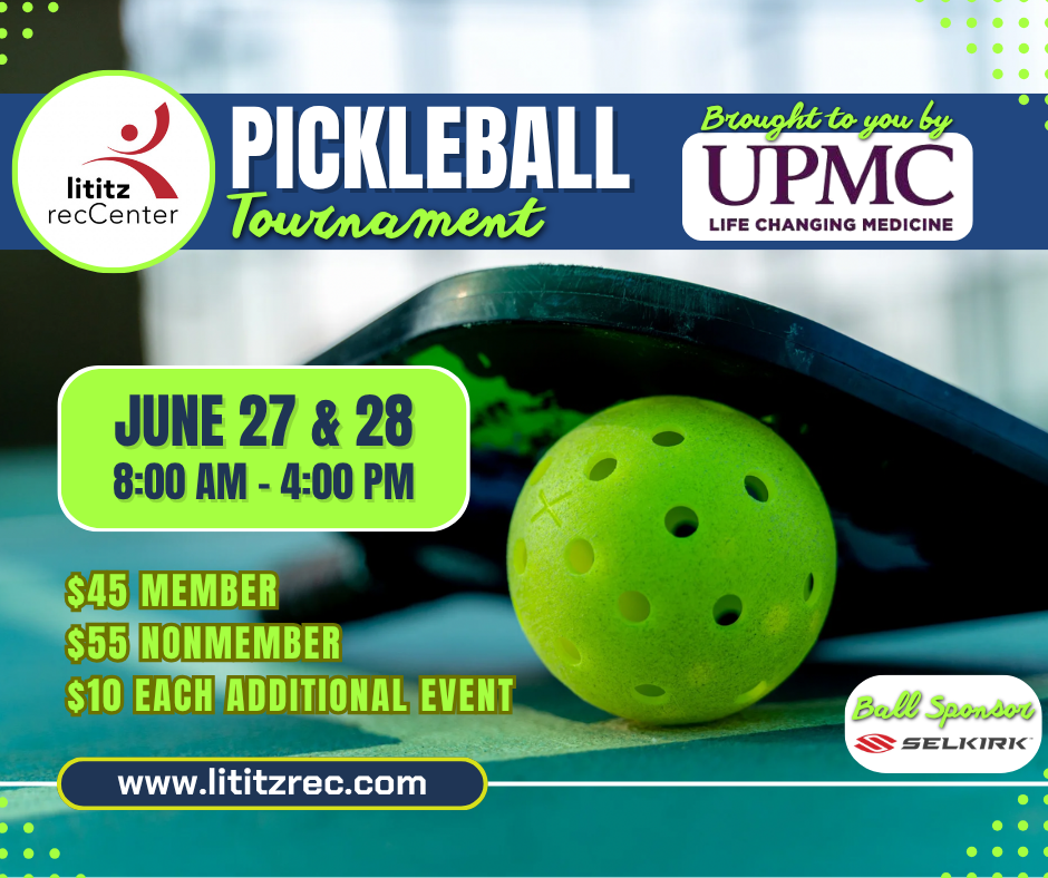 DINK, SMASH, WIN – LET THE GAMES BEGIN! – Lititz Rec