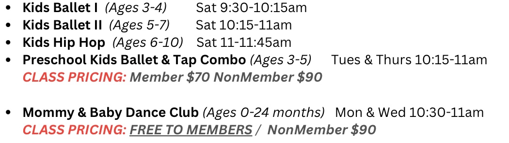 Dance Programs – Lititz Rec