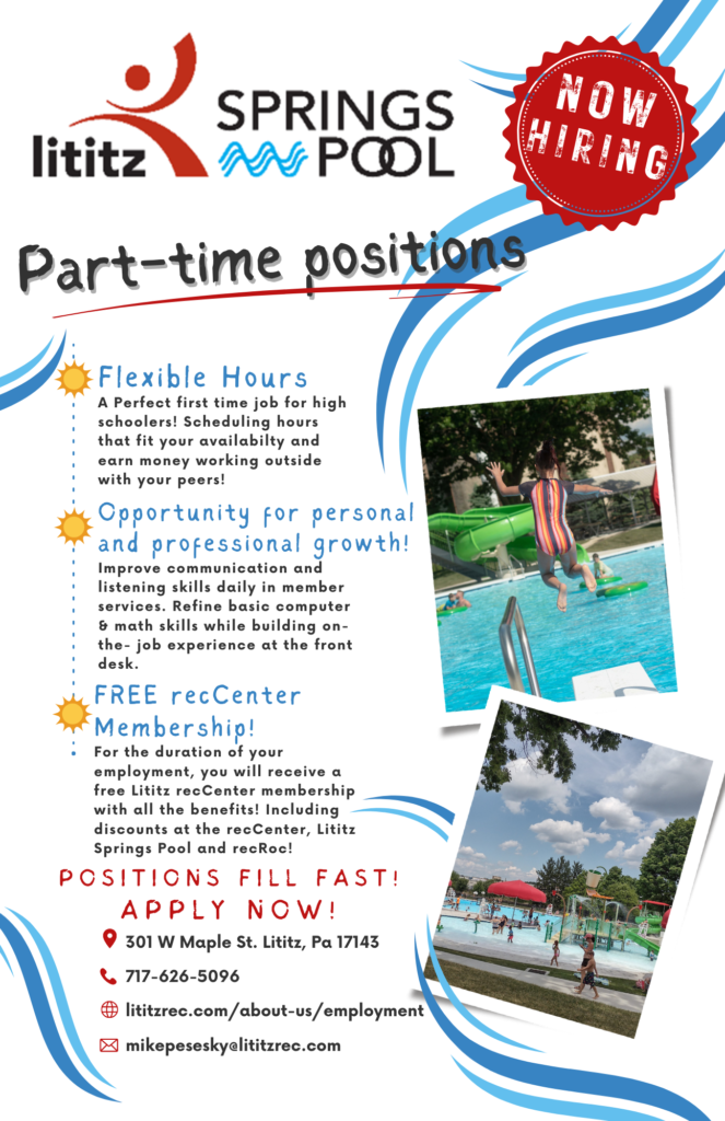 Lititz Springs Pool – Lititz Rec