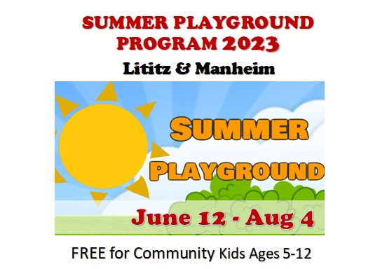 Summer Playground Program – Lititz Rec